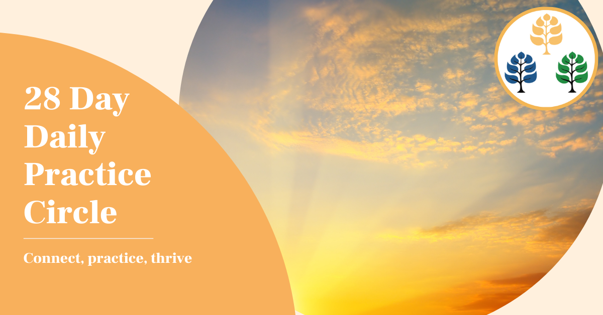 28 Day Daily Practice Circle - Mindful Life Program