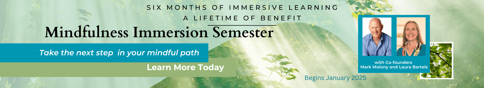 Immersion Semester Web Header - Mindful Life Program